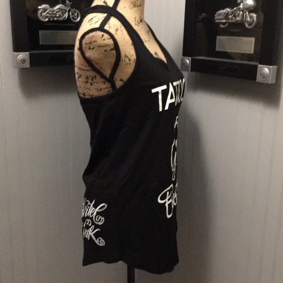 Cartel Ink | Tops | Cartel Ink Tattoos Are A Girls Best Friend Tank ...